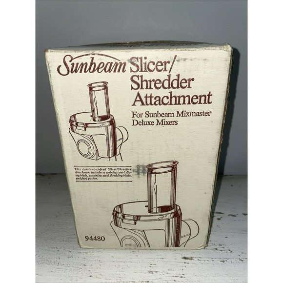 Sunbeam | Kitchen | New Sunbeam Mixmaster Deluxe Mixer Slicer Shredder ...